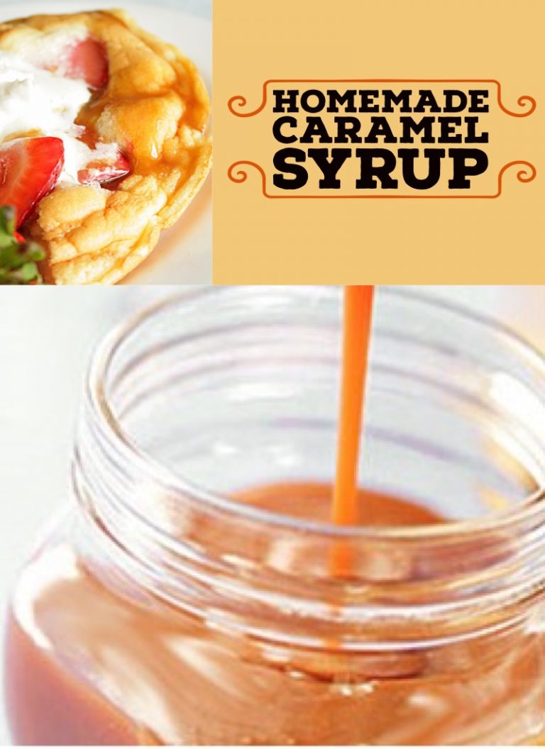 Homemade Caramel Syrup - Doughmesstic